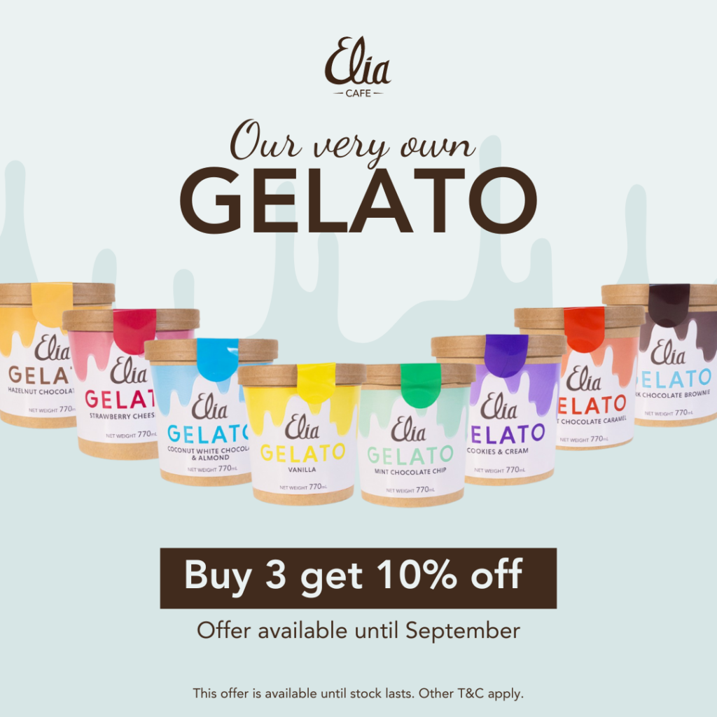 Gelato Buy 3 Get 10% - Order Now | Elia