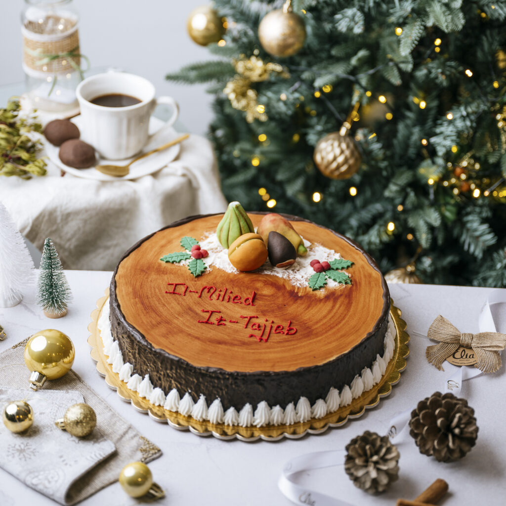 Il-Milied it-Tajjeb Log - Fruit Cake - Order Now | Elia